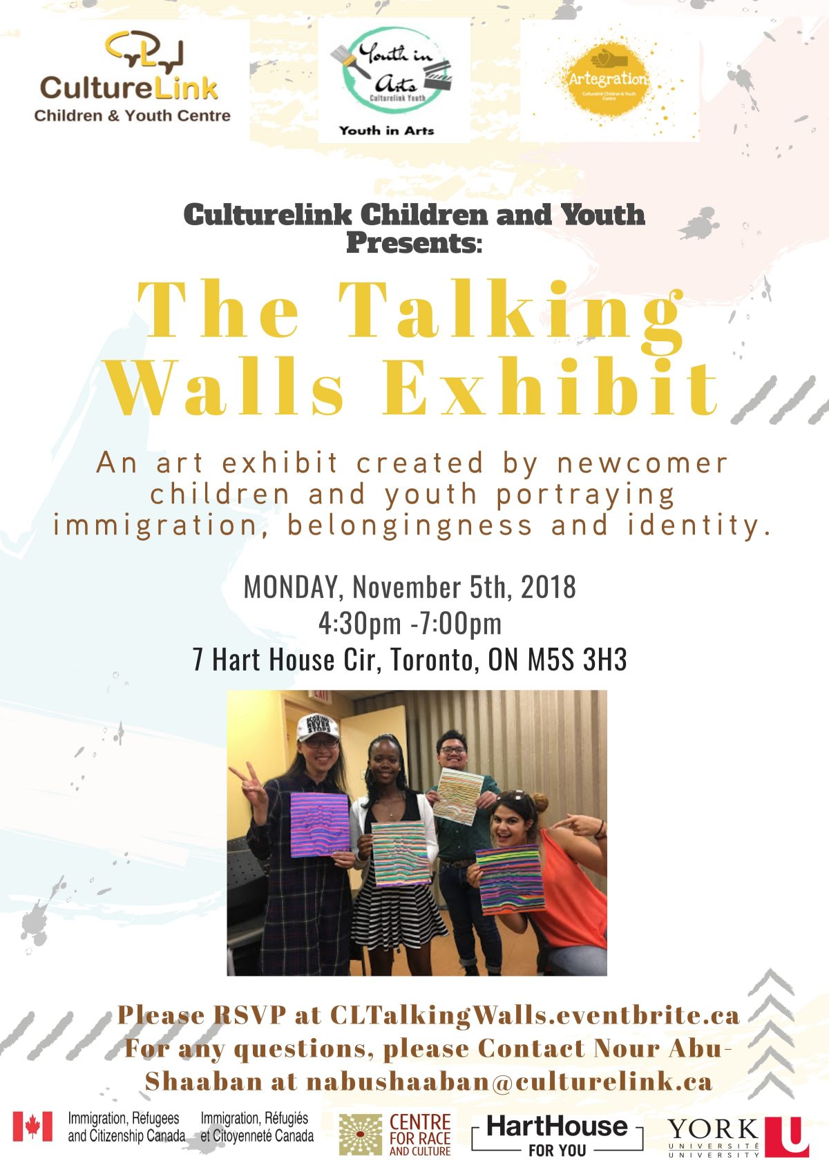 Talking Walls- Art Exhibit - CultureLink